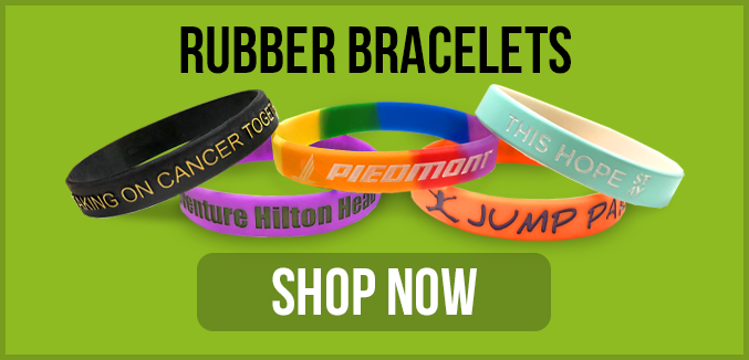Rubber Bracelets | Customize Wristbands with a Message