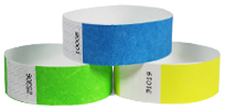 Tyvek Wristbands | Silicone, Plastic Wristbands | Stock and Custom ...